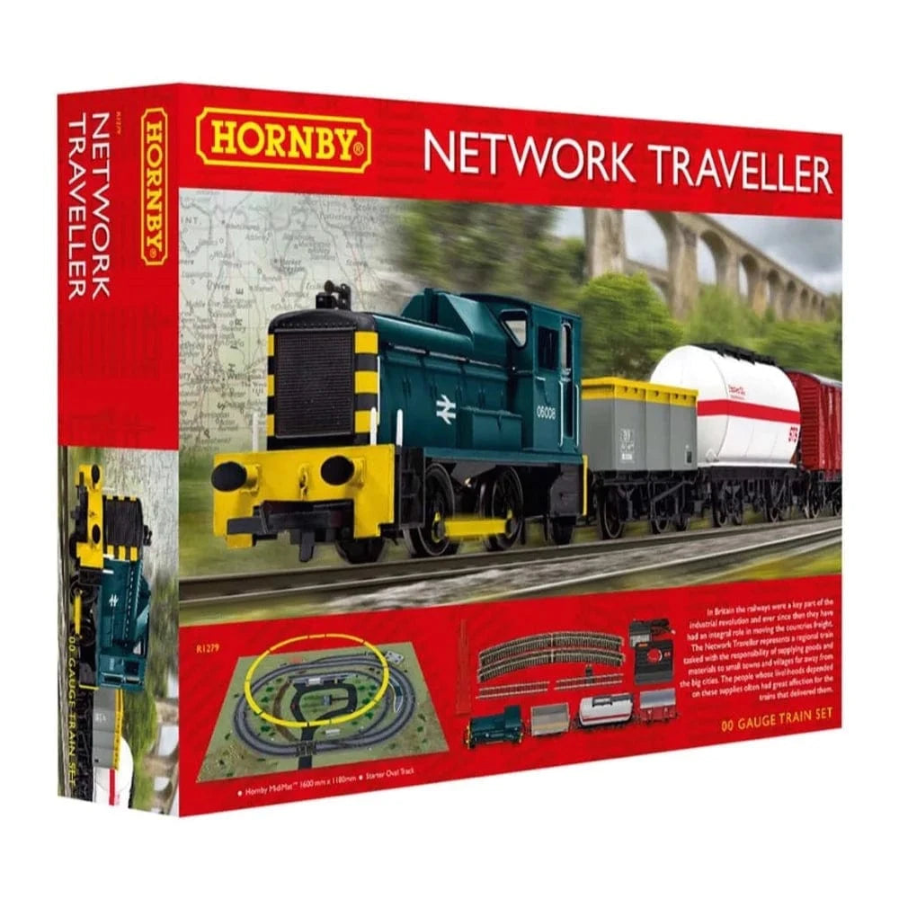 Hornby R1279S OO Scale Network Traveller Model Train Set** – Hobbytech Toys