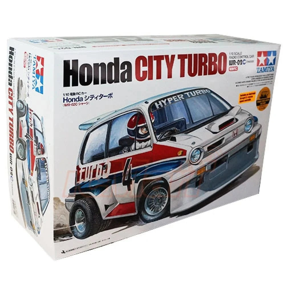 Tamiya 1/10 Honda City Turbo RC Kit [58611] – Hobbytech Toys