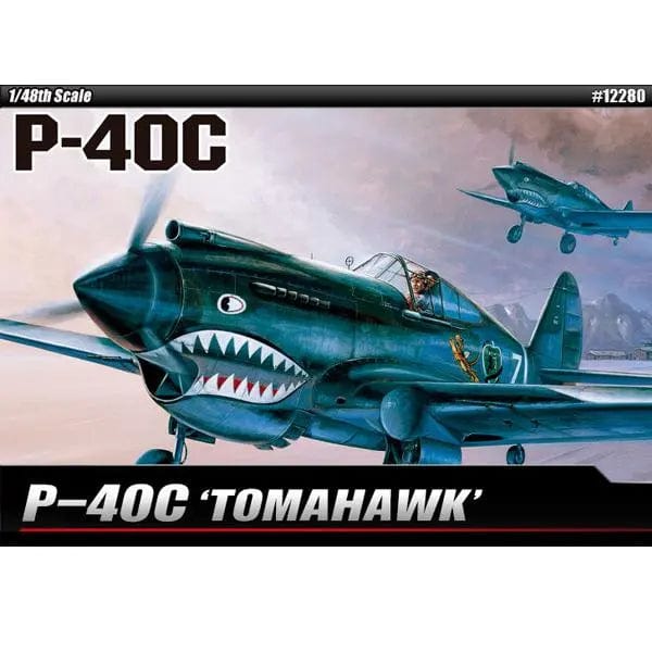 Academy 1/48 P40C Tomahawk – Hobbytech Toys