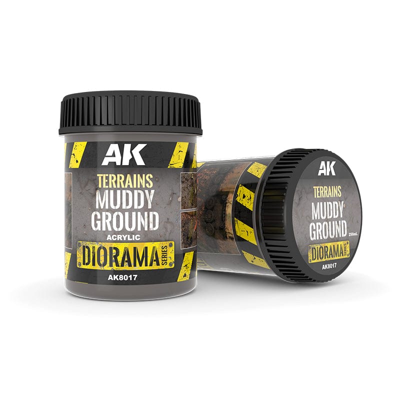 AK Interactive Dioramas: Terrains Muddy Ground - 250ml (Acrylic ...