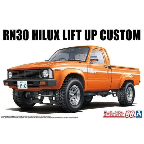 Aoshima 1/24 RN30 Toyota HILUX LIFT UP Custom 1978 Plastic Model Kit ...