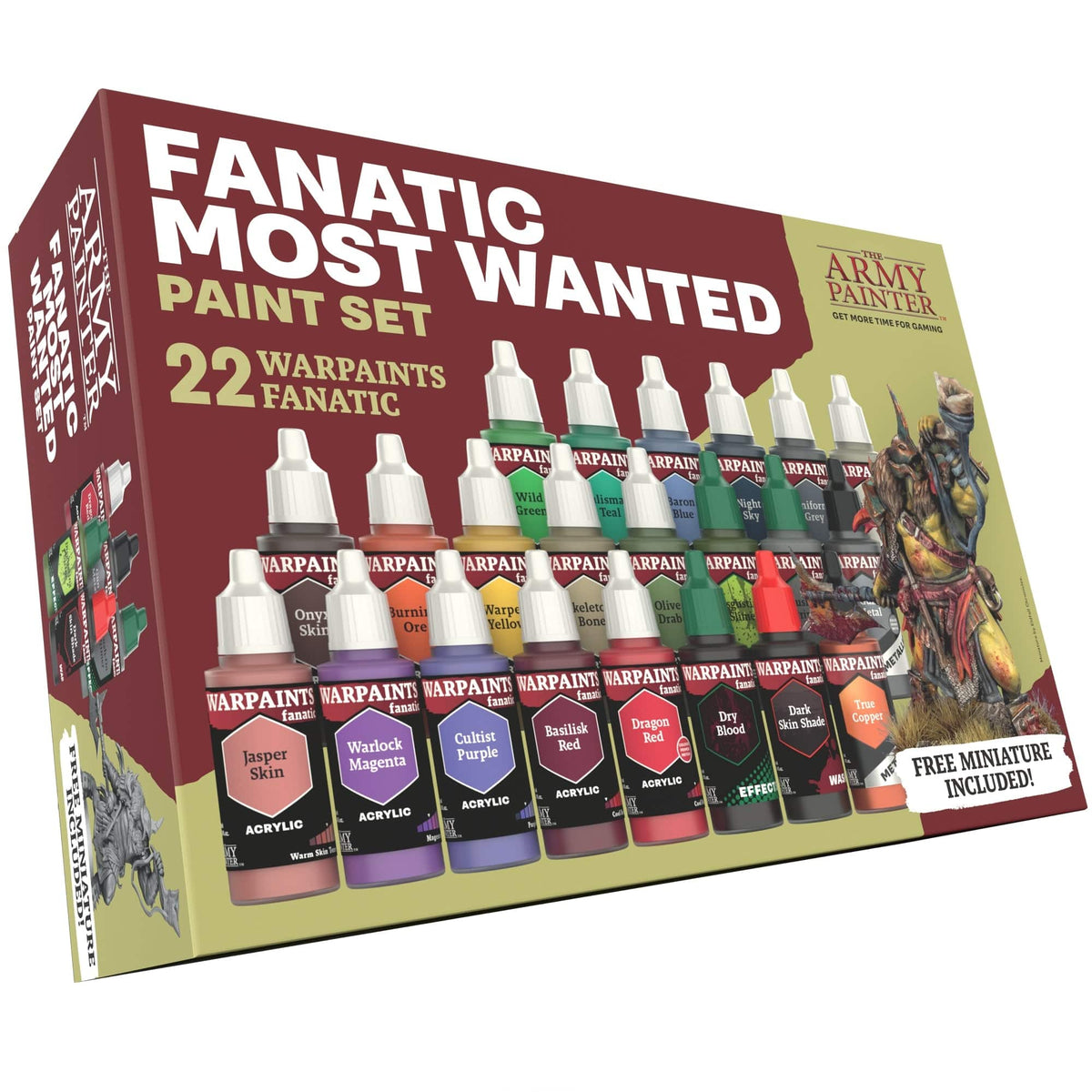 Army Painter Warpaints Fanatic: Most Wanted Paint Set [WP8071 ...