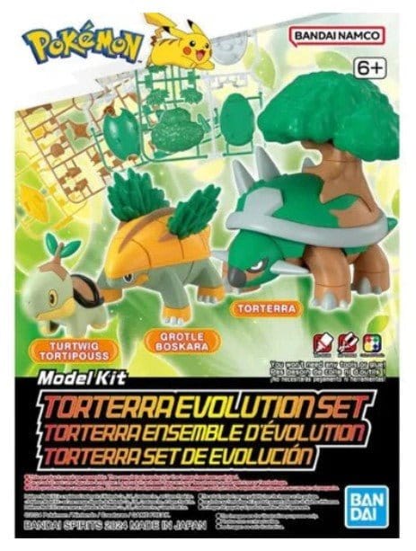 Bandai Torterra Evolution Set Pokemon Model Kit [5066568] – Hobbytech Toys