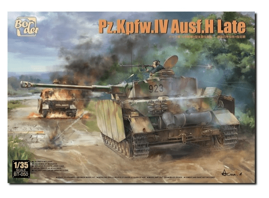 Border Model 1/35 Pz.Kpfw.IV Ausf.H Late Plastic Model Kit – Hobbytech Toys