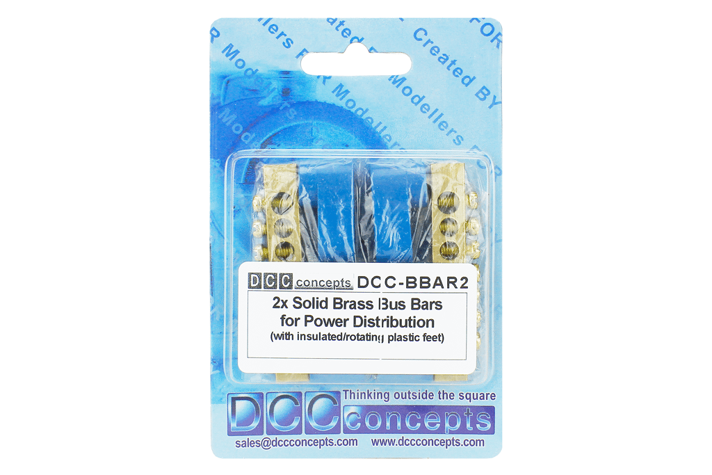 DCC Concepts Solid Brass Distrubution Bars (2 Pack) [DCC-Bbar2 ...