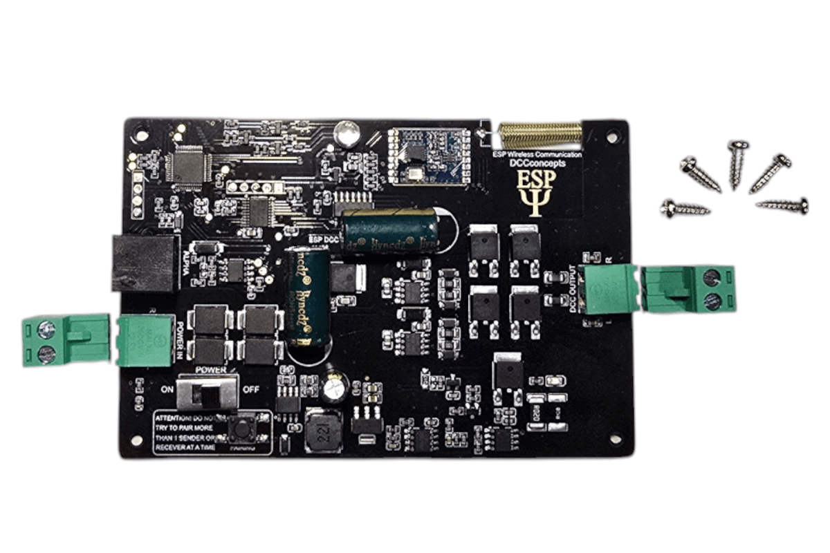 DCC Concepts Universal Alpha Interface & High Power ESP Receiver [DCC ...