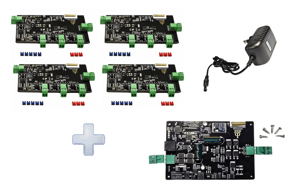 DCC Concepts Universal DCC Accessory Control with ESP [DCC-UAE ...