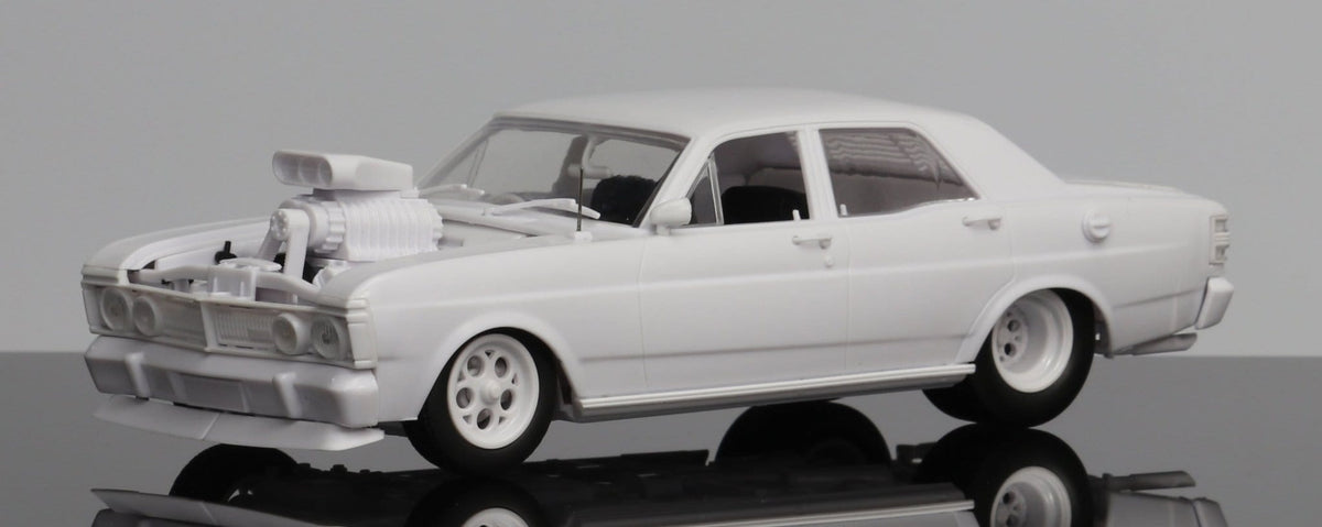 DDA 243K 1/24 Ford XY Falcon GTHO Custom Plastic Model Kit – Hobbytech Toys