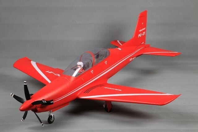 FMS Pilatus PC-21 Red 1100mm RC Plane PNP [087P-REF] – Hobbytech Toys