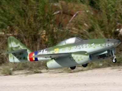 Freewing Messerschmitt Me 262 Yellow 7 V2 Twin High Performance 70mm E ...