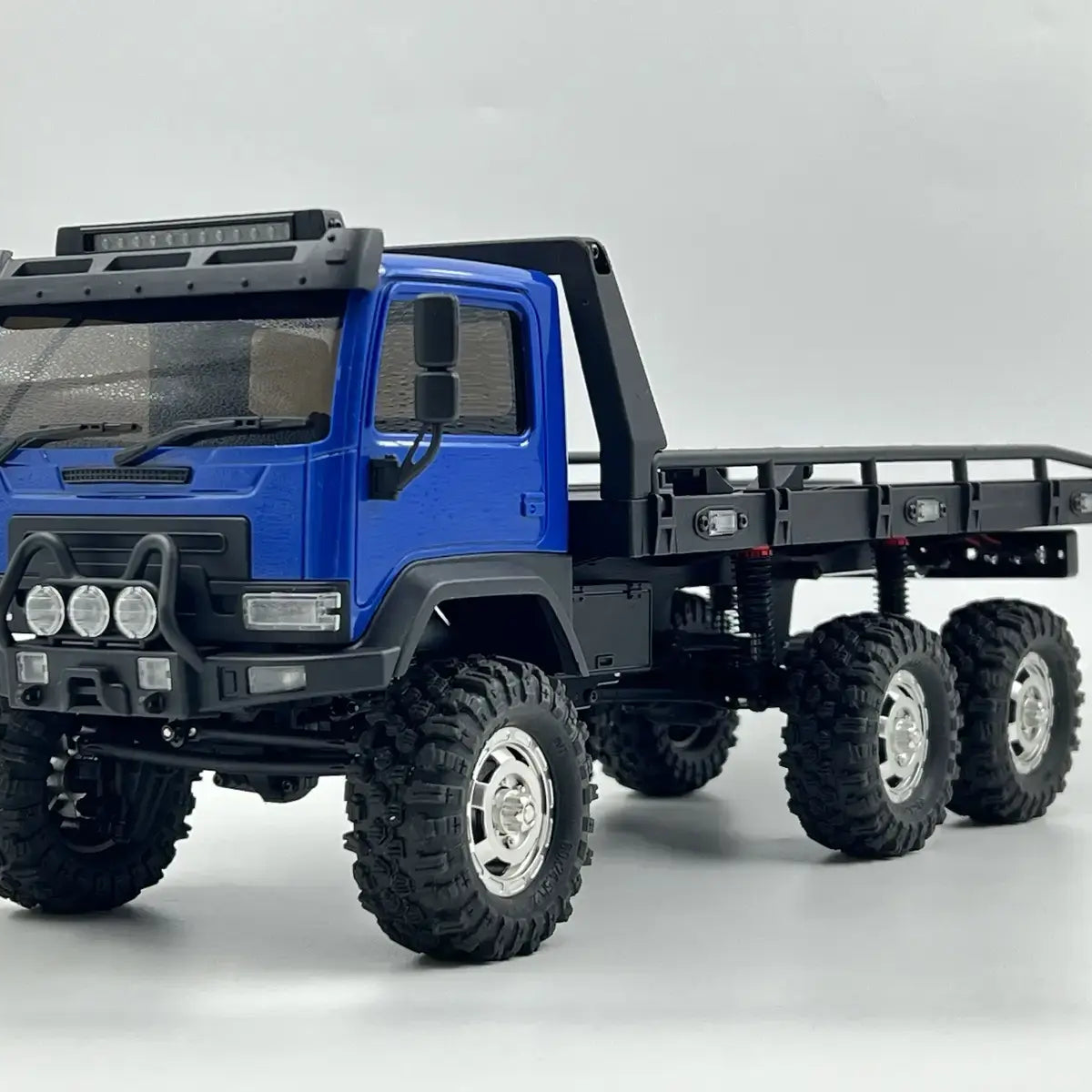HobbyPlus 1/18 CR-18P 6X6 Flatbed (Blue) Brushed – Hobbytech Toys
