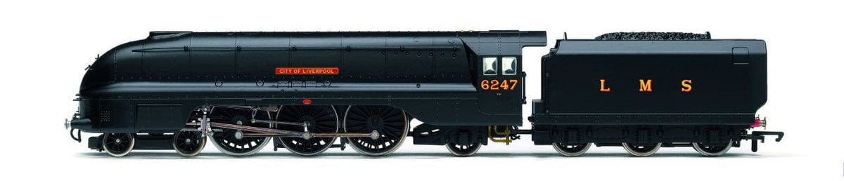 Hornby OO Scale LMS Streamlined Coronation Class 4-6-2 6247 City of Li ...