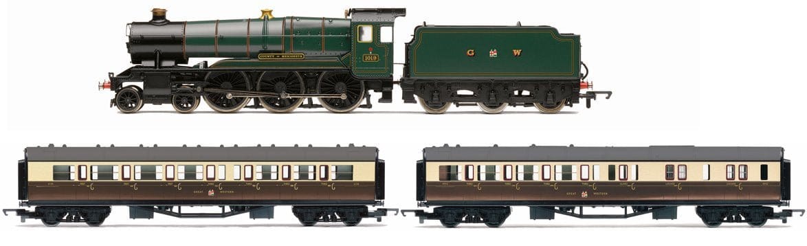 Hornby R30376 OO Scale GWR County of Merioneth Train Pack – Hobbytech Toys