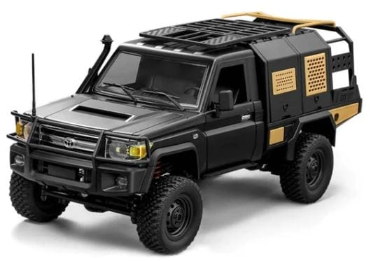 MN Models 1/12 Toyota LC79 Super Tourer 4WD RC Crawler RTR (Black ...