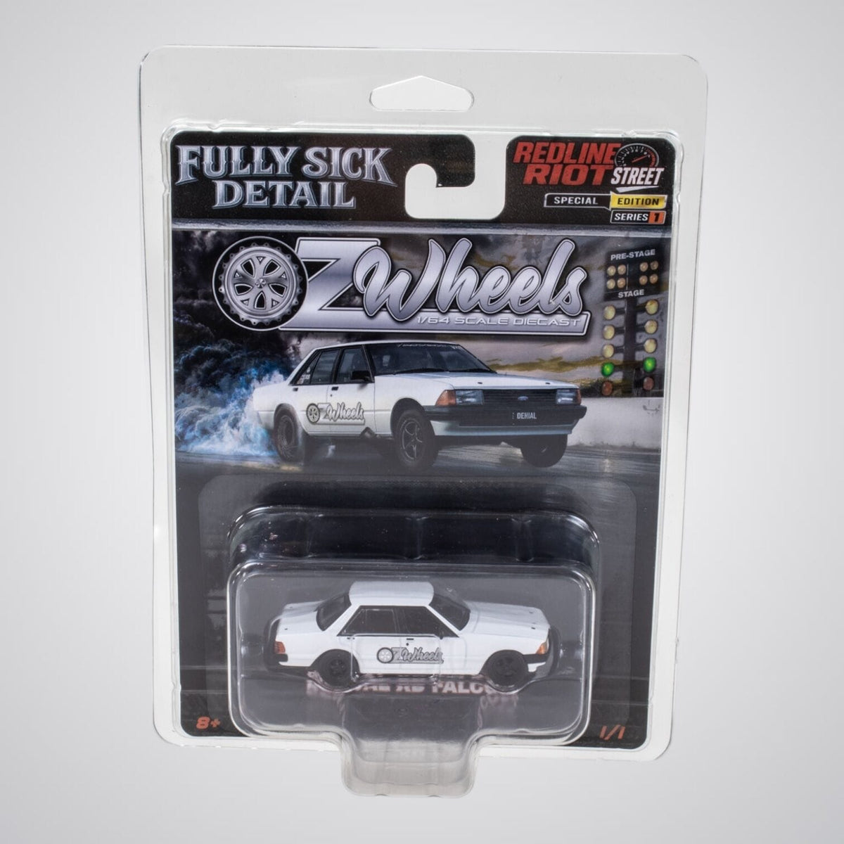 OZWheels 1/64 Ford XD Falcon Denial XD FSD Drag Car (1) – Hobbytech Toys