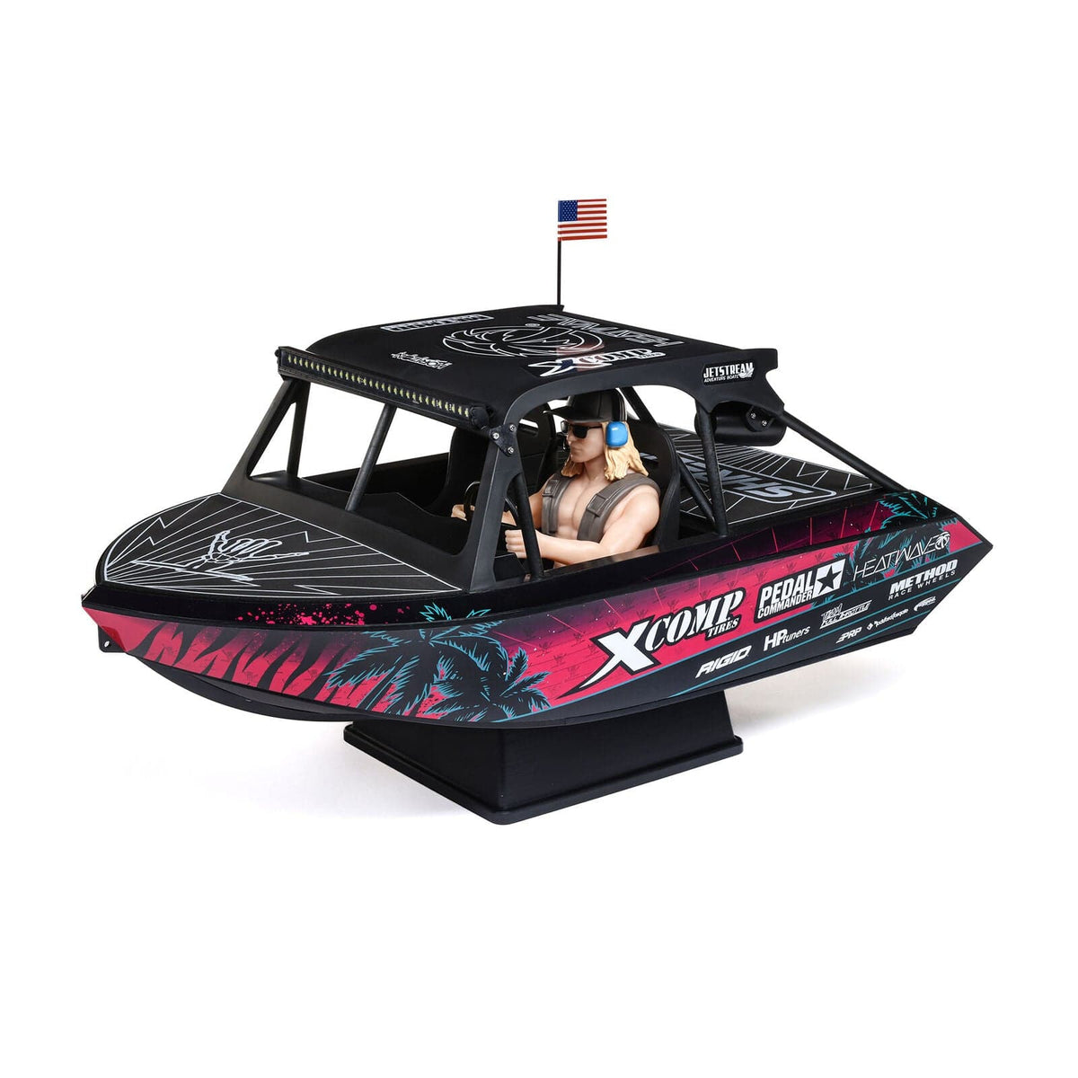 ProBoat 1/6 Jetstream Brushless 24inch Jet Boat RTR, Shreddy Scheme ...