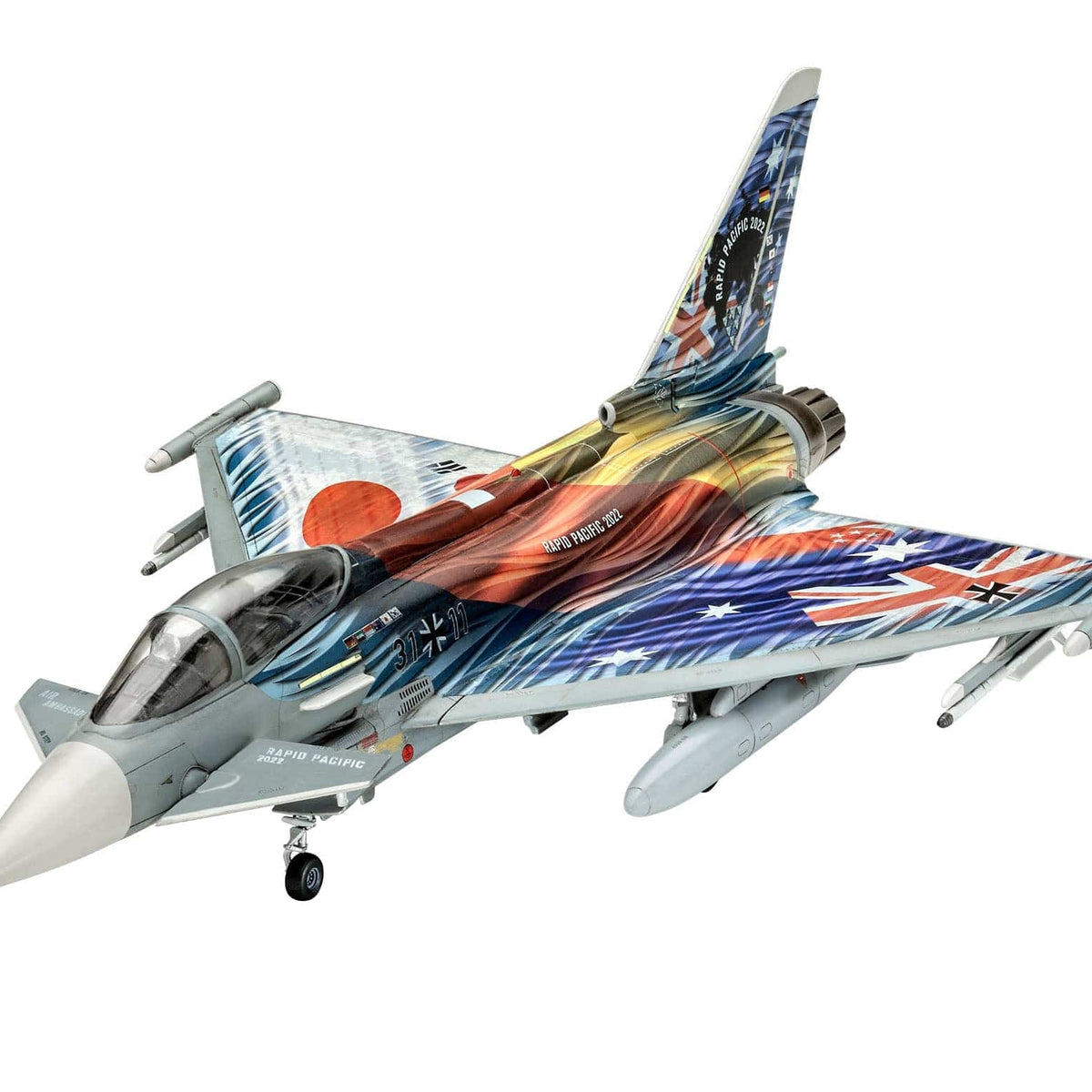 Revell 05649 1/72 Eurofighter – Pacific Exclusive Edition Plastic Mode ...