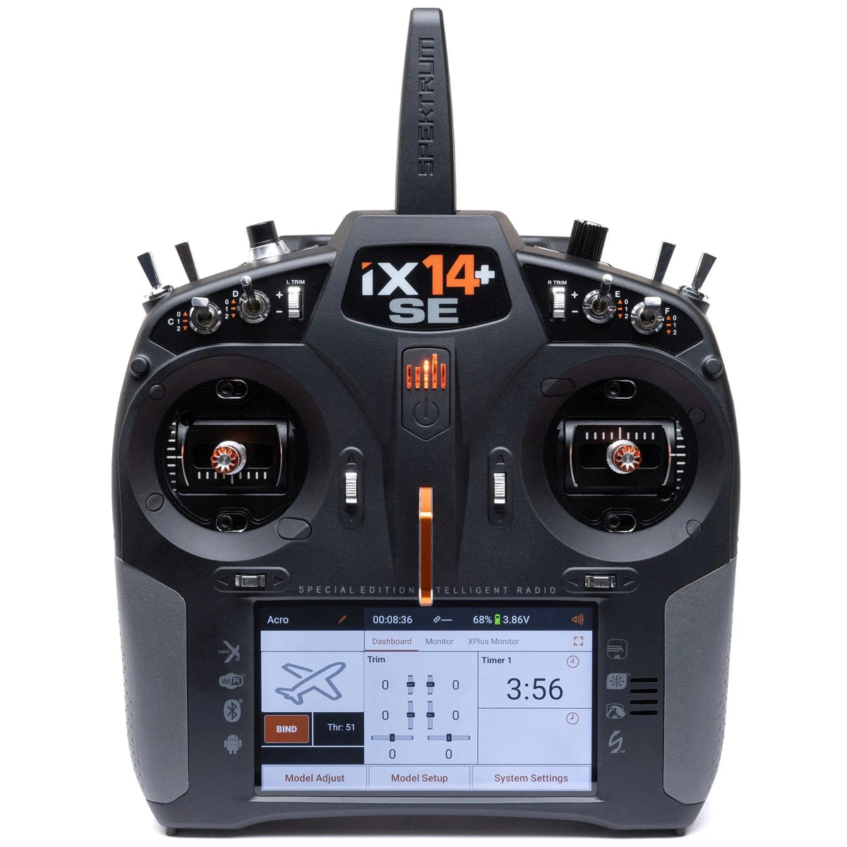 Spektrum iX14+ SE 20 Channel DSM-X Transmitter Only [SPMR14020 ...
