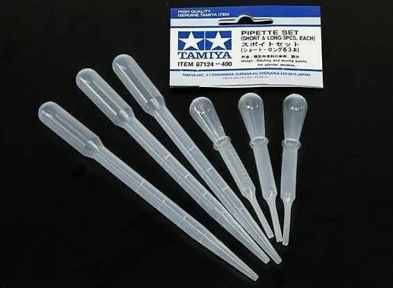 Tamiya 87124 Pipette Set Small & Large (3EA) – Hobbytech Toys