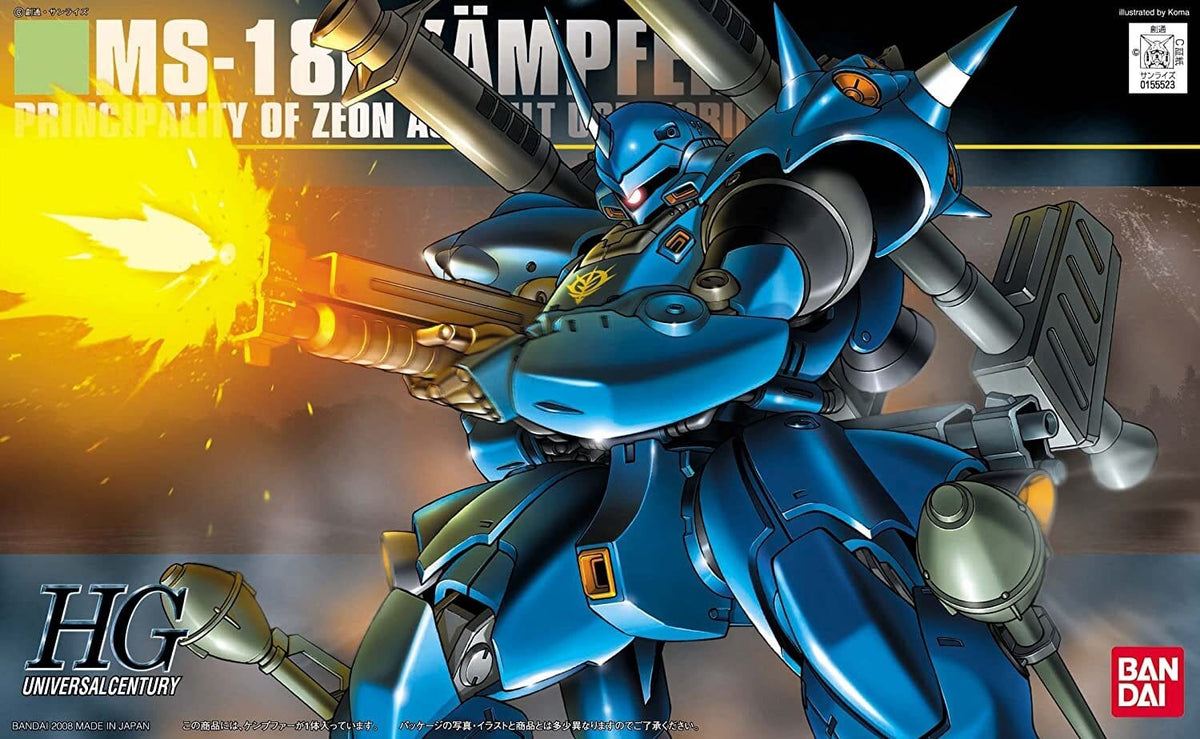 Bandai 5057982 1/144 HG HGUC Kampfer – Hobbytech Toys