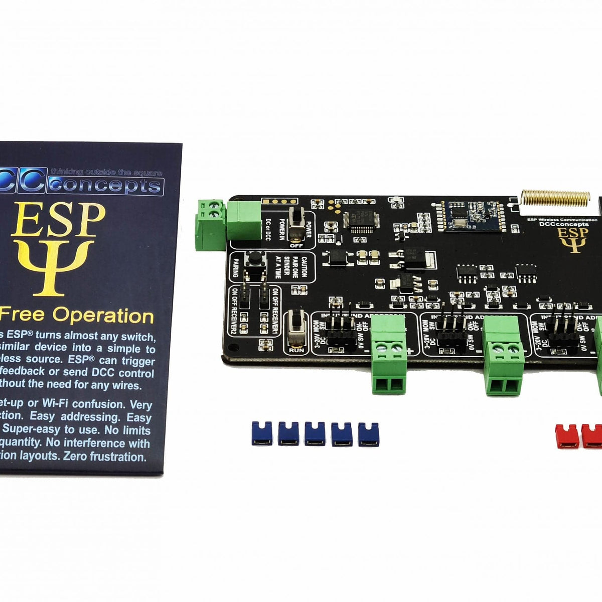 DCC Concepts ESPS.3 ESP 3-Output DCC Transmitter – Hobbytech Toys