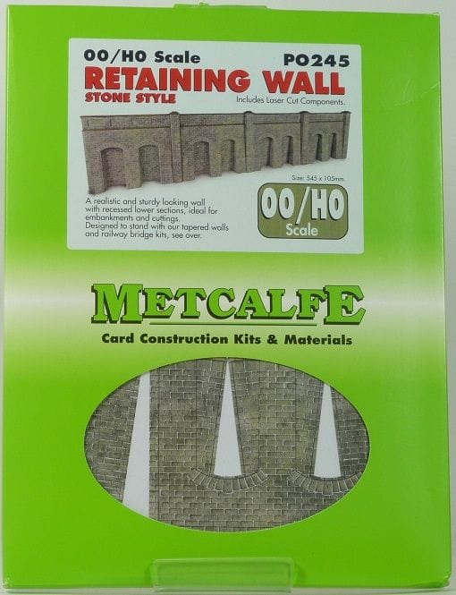 Metcalfe P0245 HO/OO Retaining Wall Stone Style – Hobbytech Toys