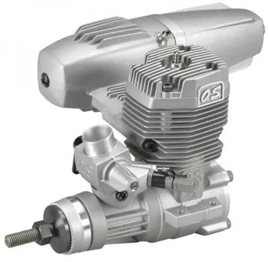 OS Engines MAX 55AX Nitro Aircraft Engine, .55 Size w/ E-3071 Silencer ...