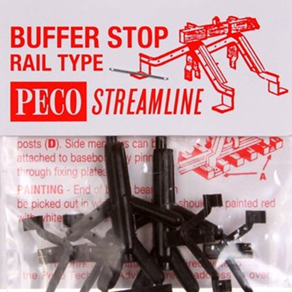 Peco SL-340 N Rail Buffer Stop Kit – Hobbytech Toys