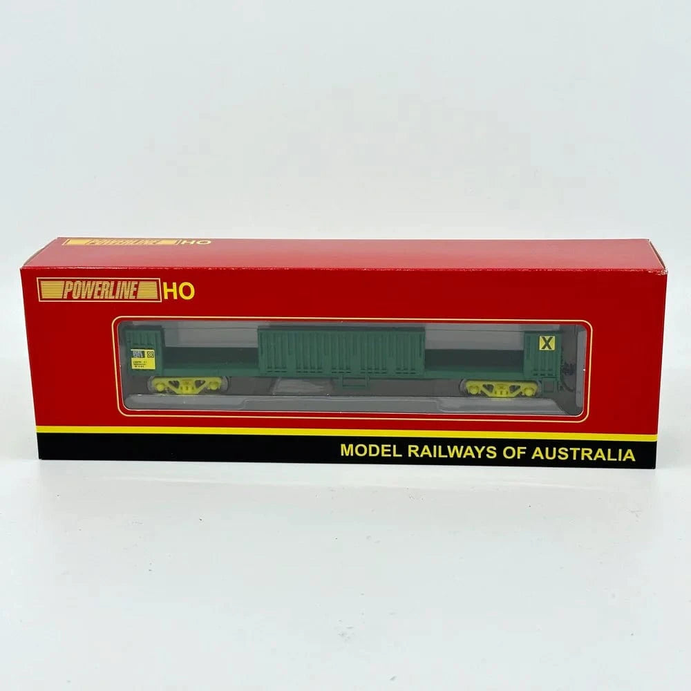 Powerline HO Scale RKBX-534H AN Green Open Wagon [PD-614C-534 ...