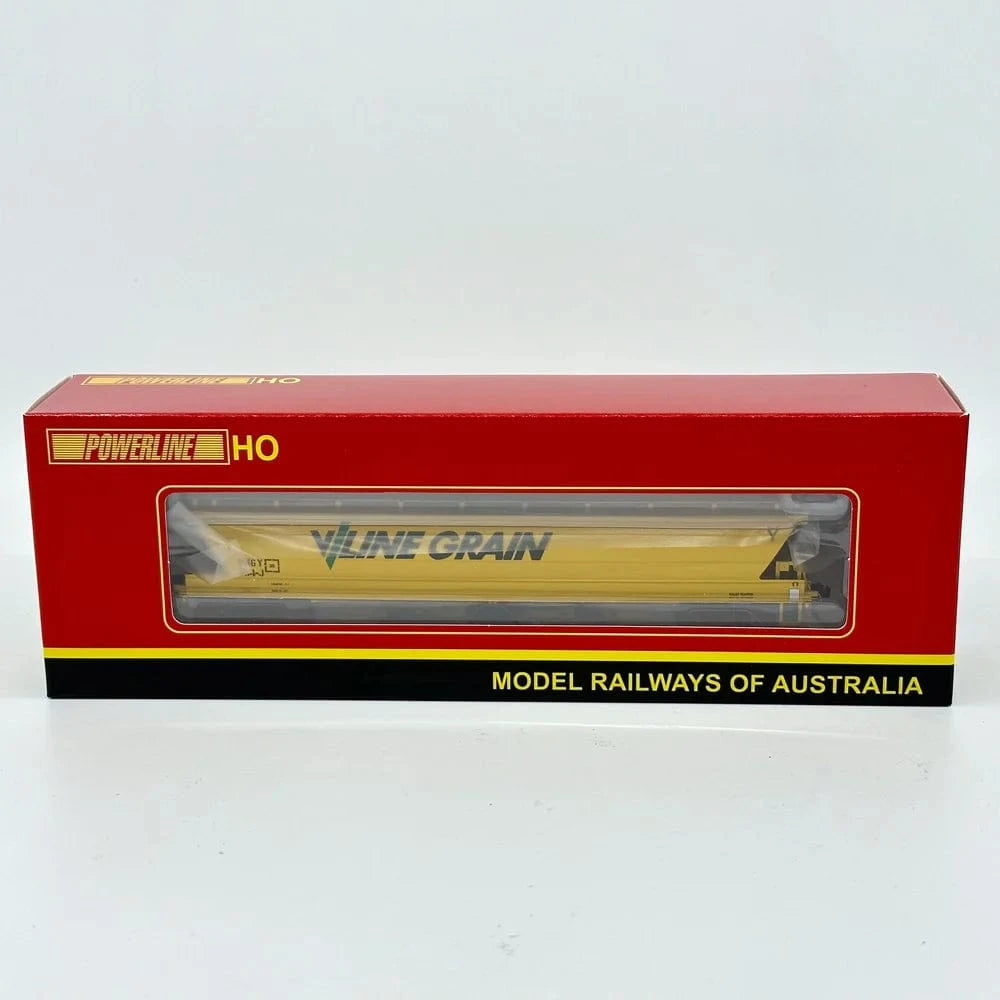 Powerline HO Scale VHGY-304J V/Line Grain Bulk Wheat Hopper [PD-102C-3 ...