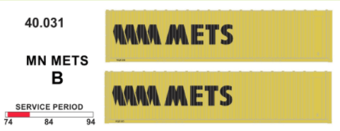 SDS Jumbo Container 40ft MM METS Pack B (2 Pack) – Hobbytech Toys