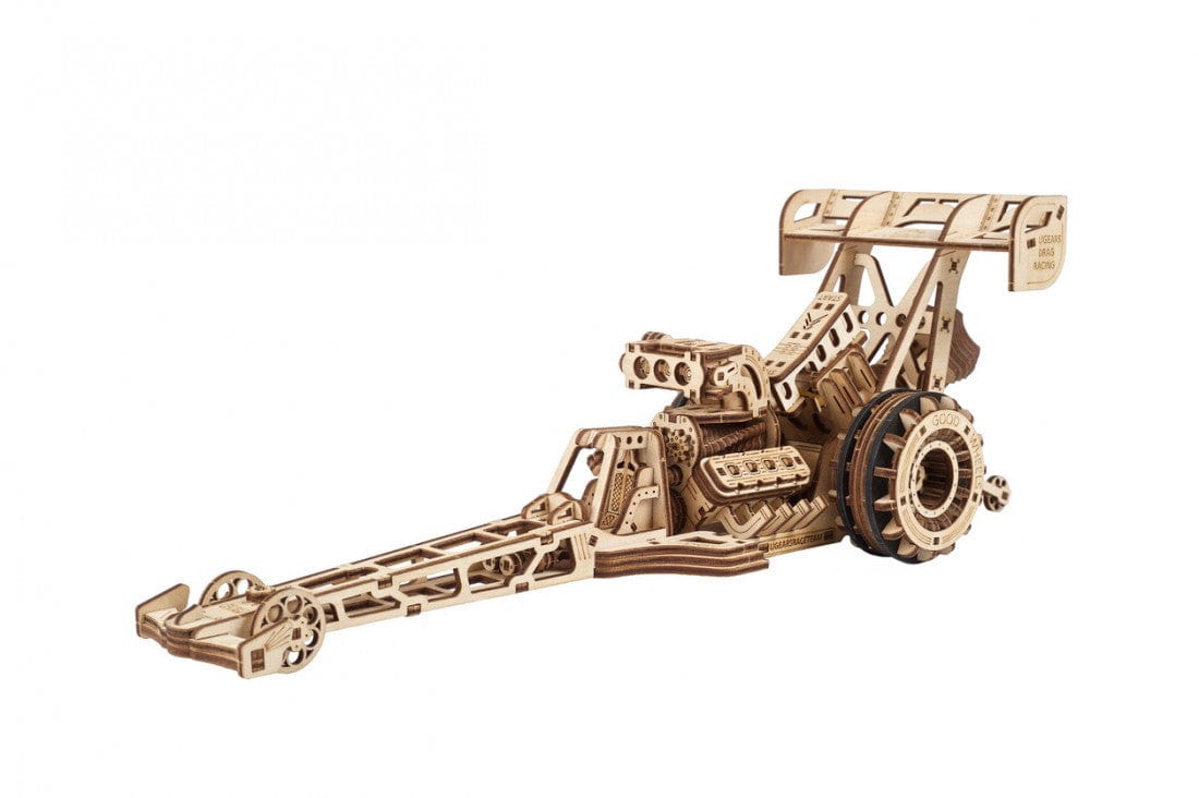 UGEARS 70174 Top Fuel Dragster Wooden Model Kit – Hobbytech Toys